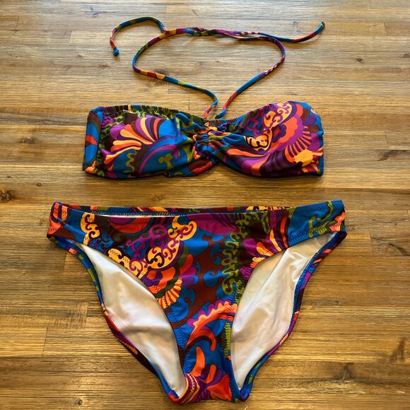 Trina Turk | Swim | Trina Turk X Banana Republic Swim Spa Collection Two Piece Swimsuit Ml ...